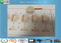 China Single Key Waterproof FPC Membrane Switch With Numerical Serial Number Digital Print for sale