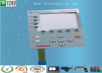 China Food Grade Conductive Rubber Keypad Combined With PC Overlay Membrane Switch for sale