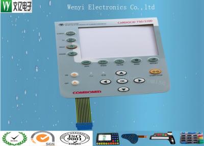 China Food Grade Conductive Rubber Keypad Combined With PC Overlay Membrane Switch for sale