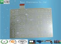 China Silver Paste Printed Membrane Circuit / 0.1mm Multi Contact Points Flexible Film Circuit for sale