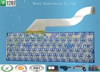 China Keyboard Membrane Switch Multilayer Flexible Circuits , 2 Layers Fpc Flex Circuit Board for sale