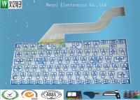 China Keyboard Membrane Switch Multilayer Flexible Circuits , 2 Layers Fpc Flex Circuit Board for sale