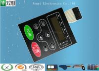 China Embossing Backlight Membrane Switch 0.18Mm PET PC Overlay Female for sale