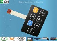 China Flexible Circuit Membrane Control Panel / Pcb Membrane Keypad 4 mm Metal Dome for sale