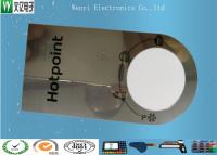 China 0.15mm Mirror PC Membrane Switches Graphic Overlays With Silver Effect Silk Screen Print for sale