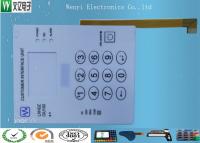 China Rigid FPC Circuit Pcb Membrane Keyboard With V150 Fine Texture Overlay for sale
