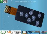 China Rigid FPC Circuit Pcb Membrane Keyboard With V150 Fine Texture Overlay for sale