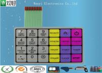 China Nicomatic Connector Tactile Polydome Membrane Switch Keypad Anti Interface for sale