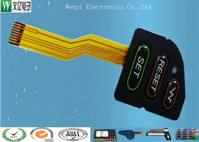 China Pcb Based FPC Membrane Switch 2.54 Mm Pitch Hi - Glossy Epoxy 1.8mm Thickness for sale