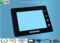 China Capacitive Touch Membrane Panel Switch With Tempered Glass Silk Screen Print for sale