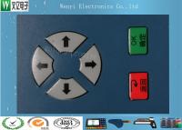 China Metal Dome Embossing Membrane Switch 3M300 LSE Back Adhesive Custom Made for sale