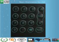 China 0.5 Mm Pitch Embossing Membrane Switch , Double Side Membrane Switch Keypad for sale