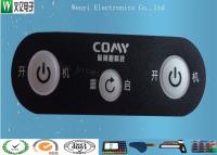 China 0.175mm PET Membrane Switch Overlay With Matte Finish And Silver Contact Pad Custom for sale