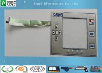 China 4 LED Embossing Membrane Switch , Pet Membrane Touch Switch 2 Female Connectors for sale