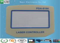 China Matte Or Glossy Membrane Switch Overlay , PET 0.2 Mm Transparent Custom Graphic Overlay for sale