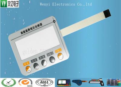 China Professional Poly Dome Embossing Membrane Switch Multi Keys IP54 IP67 Waterproof for sale