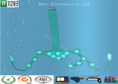 China Ultra Thin Flex PCB PET Flex Circuit High Precision Medical Chest Electrogram Measure Use for sale