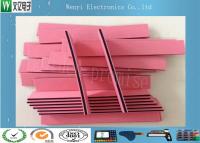China Pink Foamed Heat Seal Connector , Rubber Conductive Flexible Flat Cable Connector for sale