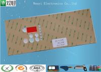 China 3M200 MP Membrane Switch Panel PET Ploydome Embossing Keys And LCD Window for sale