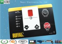 China PC 0.175 Mm Membrane Switches Graphic Overlays Clear LCD Window For Electronic Cooker for sale