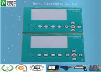 China Polydome Embossing Membrane Switch Overlay Hi Glossy Clear Transparent LED Window for sale