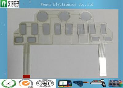 China ITO Type Flexible Capacitive Touch Circuit Polyester Light Touch Sense Panel Use for sale