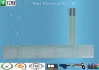 China Multi Keys Capacitive Touch Membrane Switch Panel With 2.54 Mm Pitch PET Circuit for sale