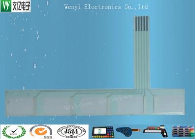 China Multi Keys Capacitive Touch Membrane Switch Panel With 2.54 Mm Pitch PET Circuit for sale