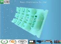 China Custom Membrane Keypad , Silicone Numeric Keypad High Gloss Oil Treatment for sale