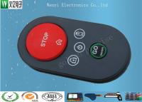 China P+R Key Silicone Rubber Keypad 40 Degree for sale