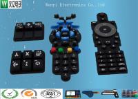 China P+R Key Silicone Rubber Keypad 40 Degree for sale