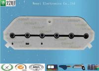 China Embossed 0.125mm Glossy Polyester Membrane Switch Overlay With Serial Number And Date for sale