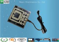 China 3.3V Driver EL Illuminate Backlight Panel Flat Membrane Switch PET Glossy Overlay for sale