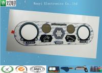 China RoHs Push Button Membrane Switch 0.175mm Overlay Medical Device Sand Effect for sale
