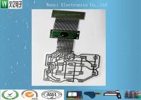 China Customized PET Flex Circuit Cable 14 Pin Connector Three Layers Two Sides ESD Shield Layer for sale