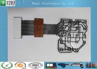 China Customized PET Flex Circuit Cable 14 Pin Connector Three Layers Two Sides ESD Shield Layer for sale