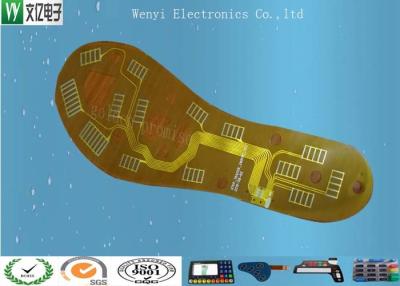 China 0.5 OZ Sink Gold 1mm Pitch FPC Flexible Printed Circuit , Foot Massage Use Flex Circuit for sale