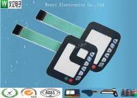 China Matte Finish Polyester Overlay Polydome Membrane Panel Switch for sale