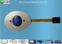 China FPC Circuit 0.25Mm Membrane Switch Panel With Two Ever Light Leds for sale
