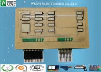 China Multi Layer FPC Embossing Membrane Switch With 2.54 Connectors And Pins for sale