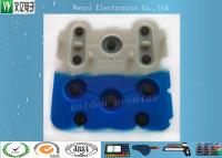 China Planted Color Key 45 Degree Silicone Rubber Keypad for sale