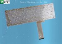 China 78 Key Silicone Pill Double Layer PET Flex Circuit For Notebook Keyboard for sale