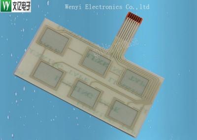 China 1mm Pitch Flexible Capacitive Touch Circuit With LuxKing Back adhesive for sale