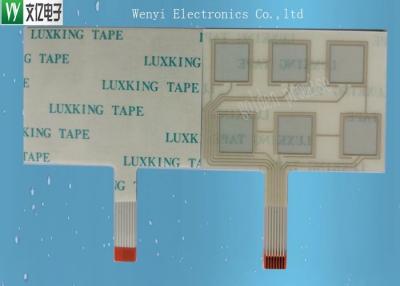 China Rigid FPC Capacitive Touch Circuit , V150 Fine Texture Pcb Membrane Keyboard for sale