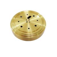 China High Precision Customized Brass Turned Parts Tolerance 0.005-0.01mm Laser Machining for sale