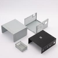 China Stainless steel aluminum CNC machining custom parts prototype milled Computer Chassis Electronic Rack Mount Welding Machining for sale