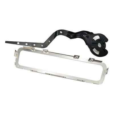China Oem Custom Precision Metal Stamping Parts  Made Laser Cutting Welding Metal Stamping Frame Parts for sale