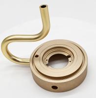 China China Manufacturers customized CNC hardware parts of brass stamping lamp parts lighting accessories for sale
