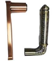 China Best zinc die casting manufacturer custom zinc die casting handle chrome plated zinc die casting bathtub handle for sale