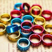 China Multi-Size Aluminum Bird Ring with Coating Plating Anodizing and Polishing Options for sale